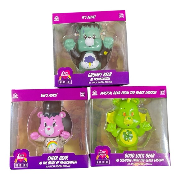 Culturefly | Toys | Culturefly Care Bears X Universal Monsters ...